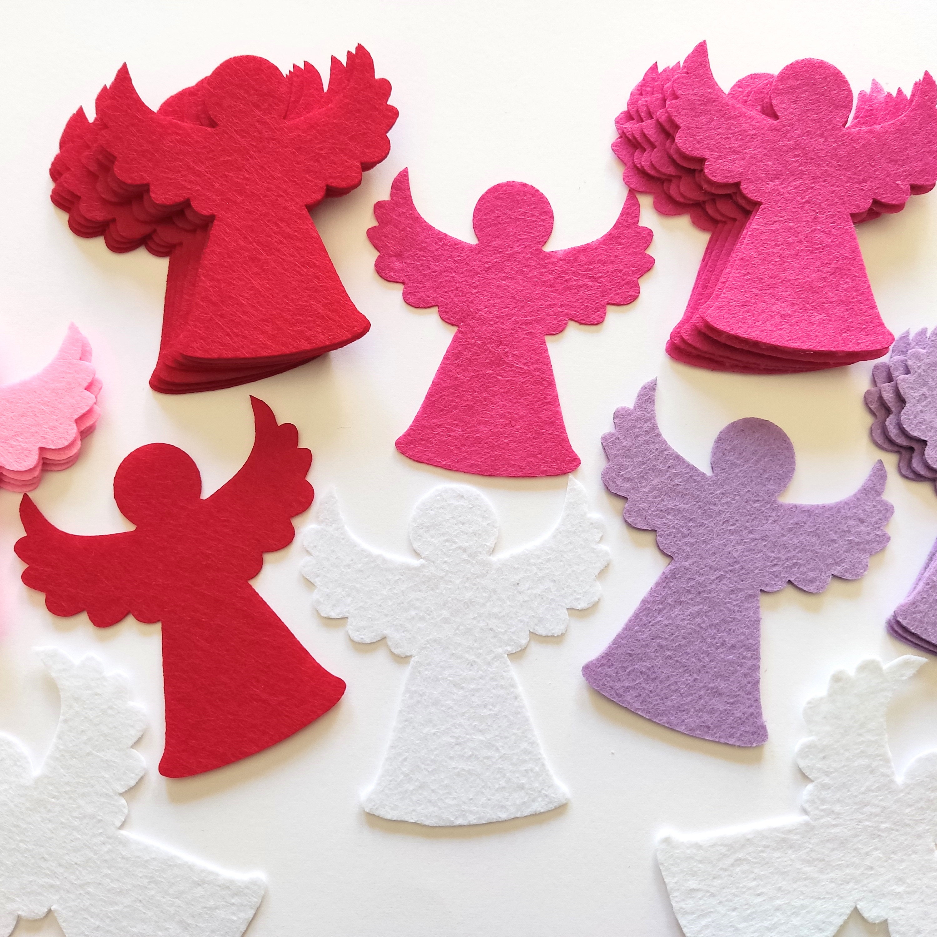 Die Cut Felt Angel Felt Craft Supplies Easter Angel Sewing Craft ...