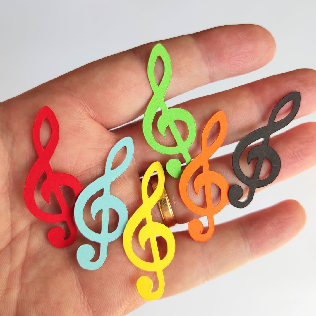Treble Clef Confetti Bags of Treble Clef Shape Fun for Your Party ...