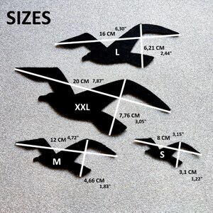 Felt Seagull Cutouts Craft Supplies Seagull Die Cut Felt Seagull Sewing ...