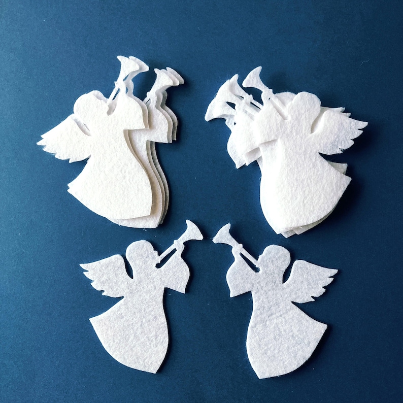 Felt Angel Ornament Felt Craft Supplies Easter Angel Sewing Craft ...