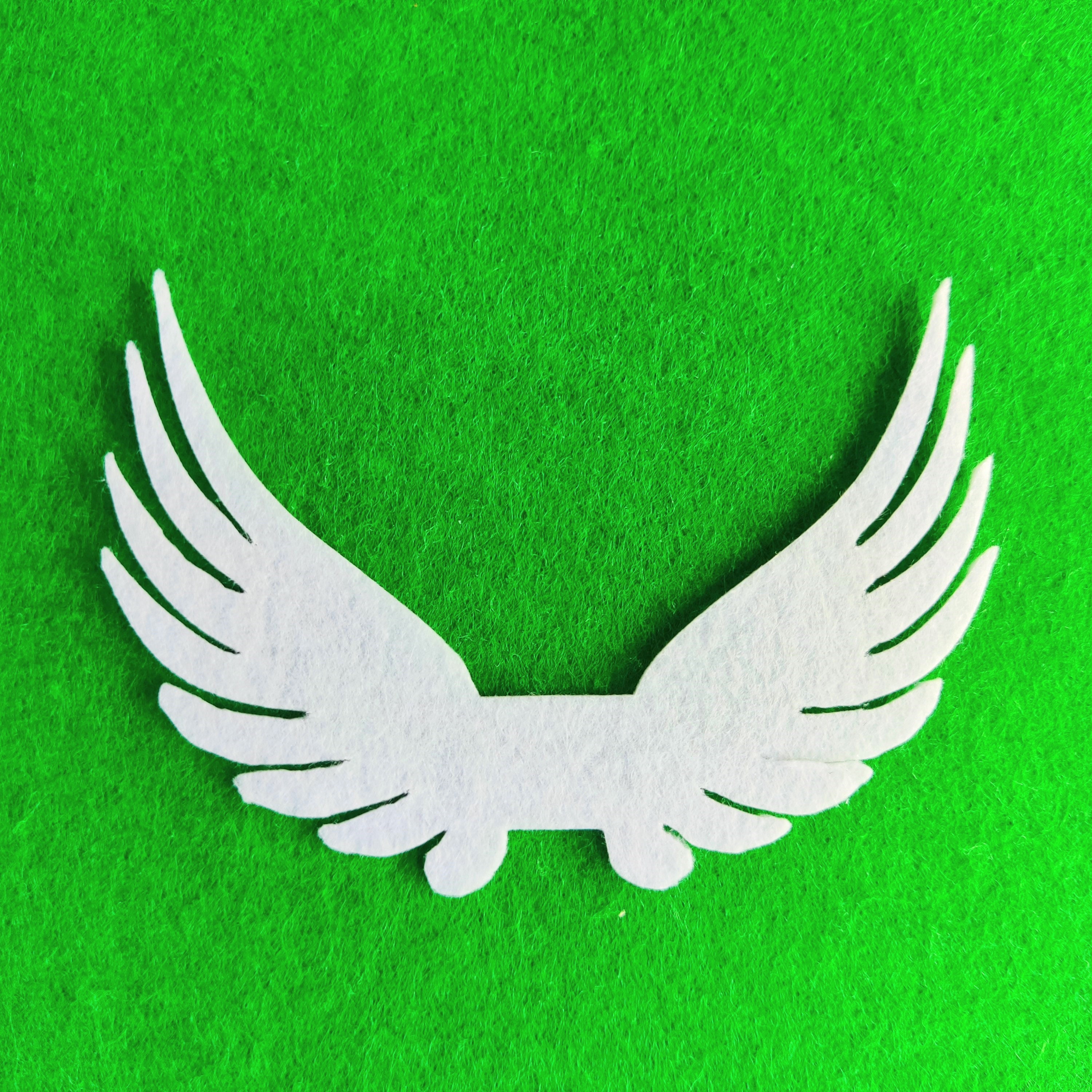 Die Cut Felt Angel Wings Felt Craft Supplies Eater Angel Wings Sewing ...