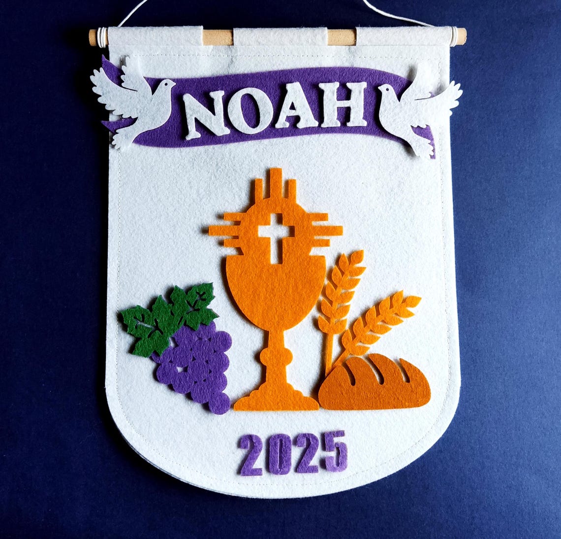 First Communion Banner First Holy Communion Christian Banner Religious ...