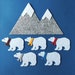 Felt Polar Bear Story Set: Winter Animals Felt Board - Etsy