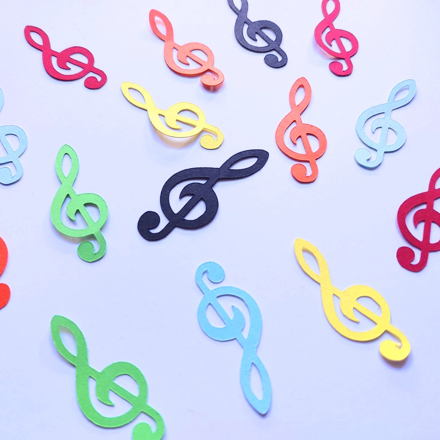 Treble Clef Confetti Bags of Treble Clef Shape Fun for Your - Etsy
