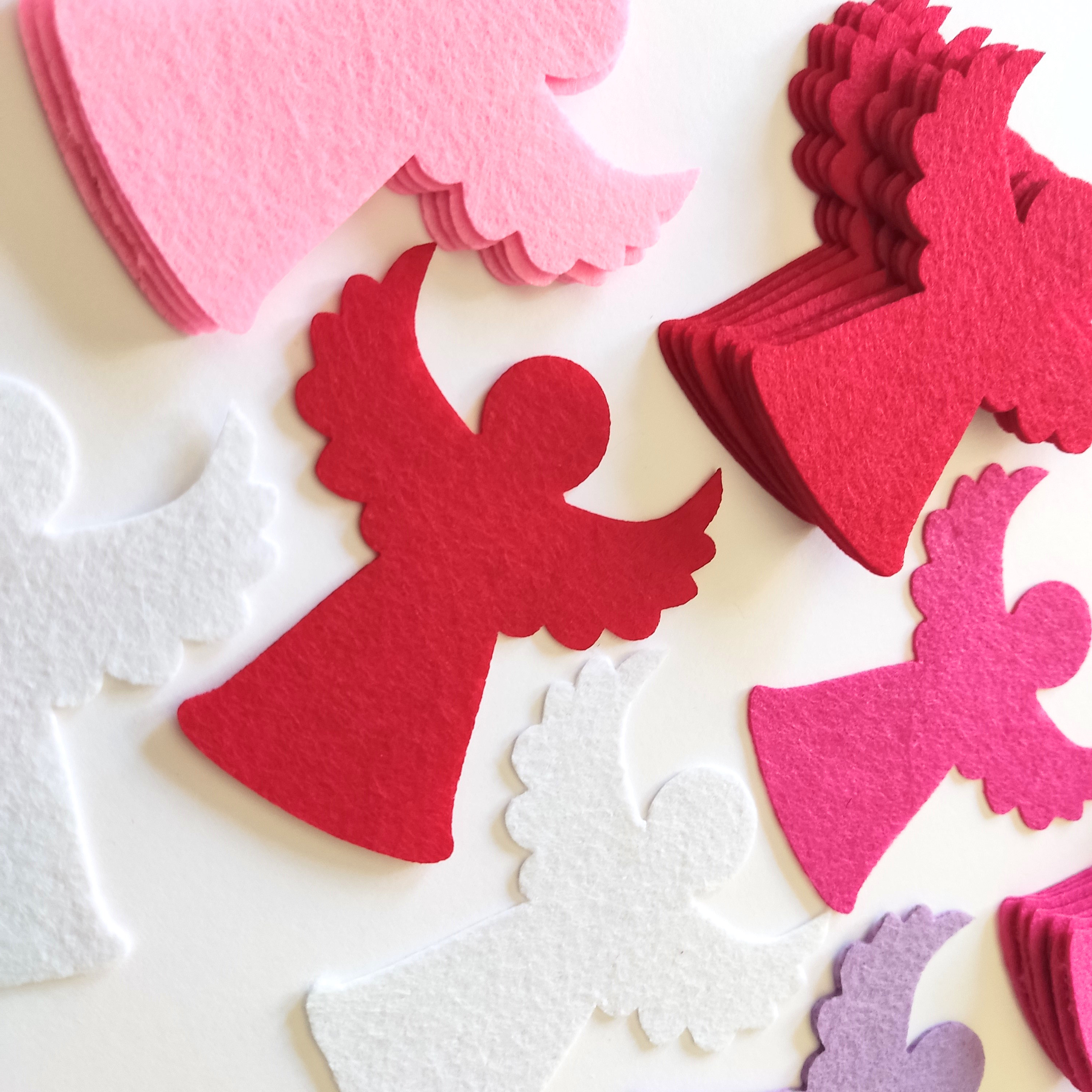 Die Cut Felt Angel Felt Craft Supplies Easter Angel Sewing Craft ...