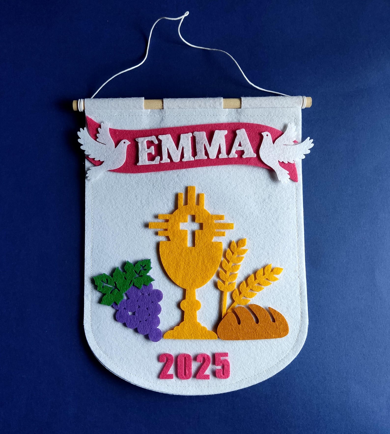 First Communion Banner First Holy Communion Christian Banner Religious ...