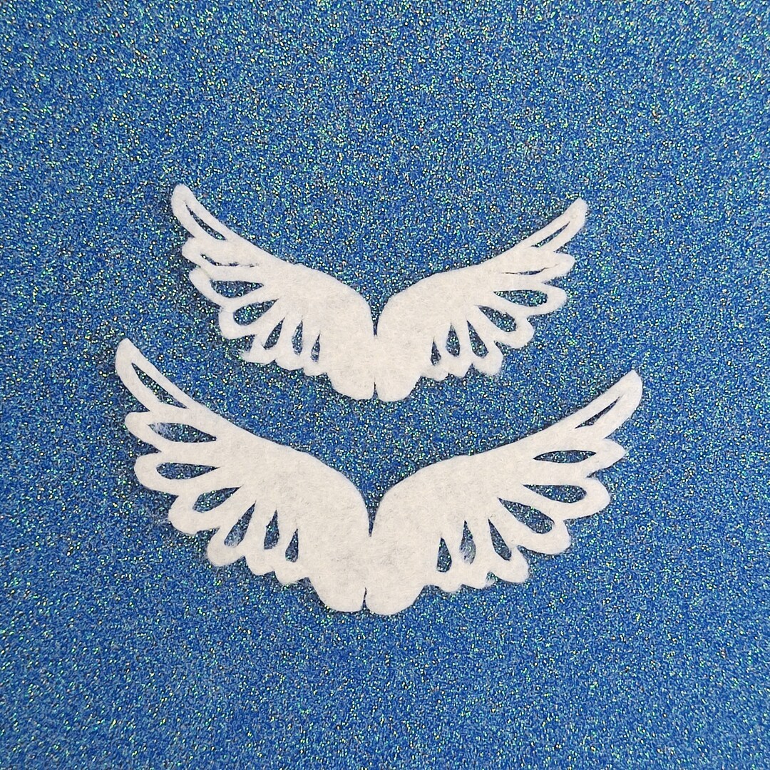 Felt Angel Wings Felt Die Cut Craft Supplies Cute Easter Angel Wings ...