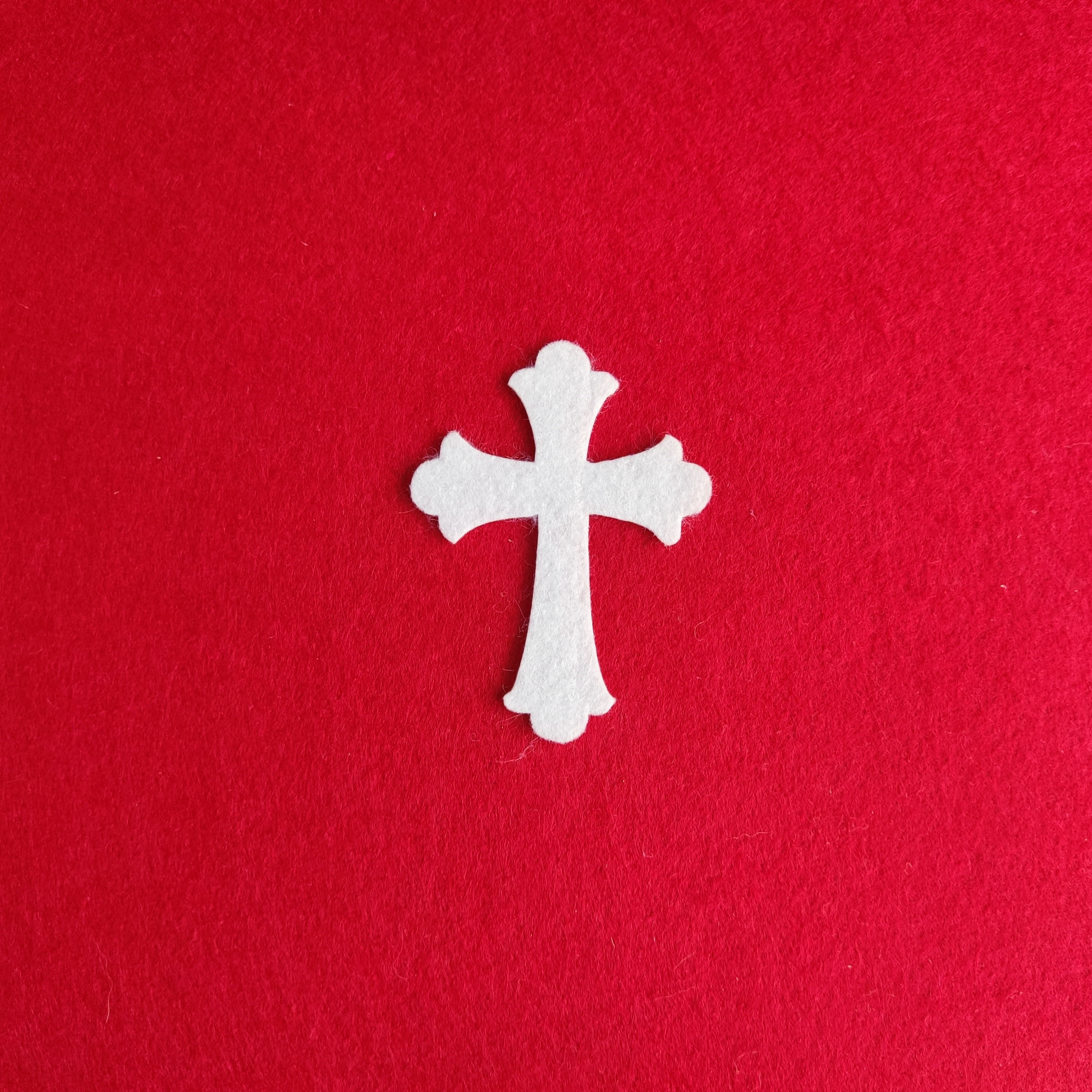 Die Cut Felt Cross Felt Craft Supplies Cross Sewing Craft Projects Felt ...