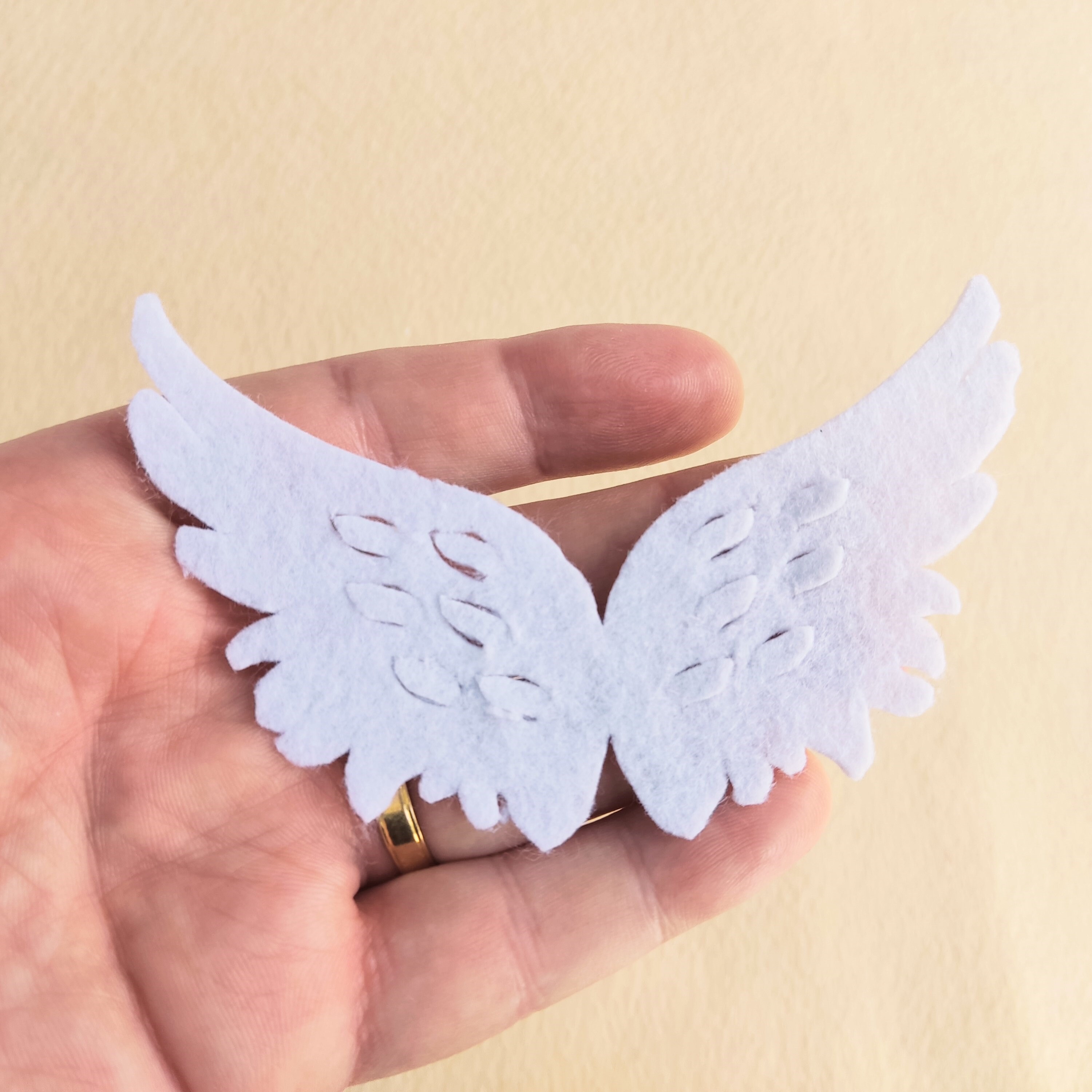 Felt Angel Wings Die Cuts Easter Decor Add Some Heavenly Charm to Your ...