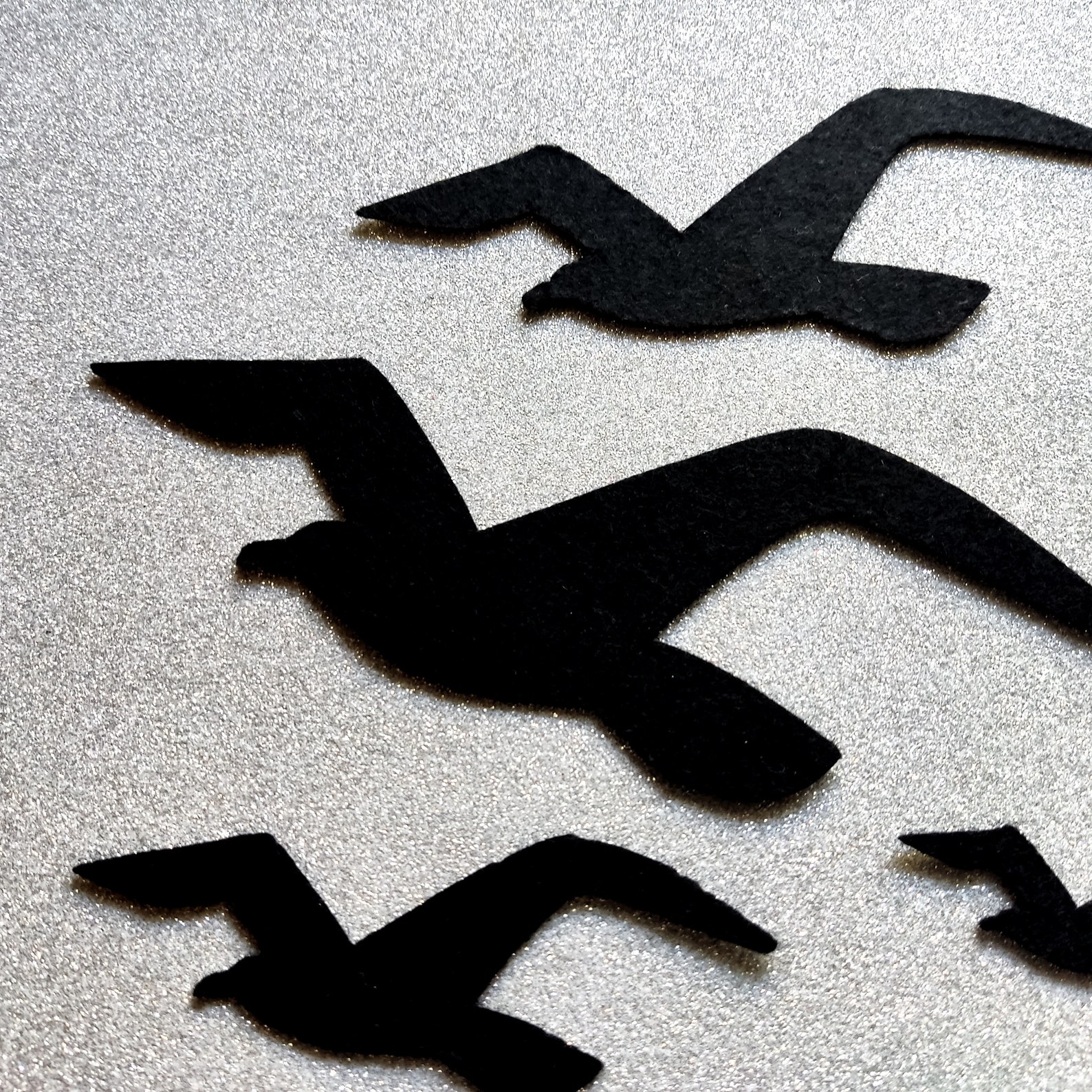 Felt Seagull Cutouts Craft Supplies Seagull Die Cut Felt Seagull Sewing ...