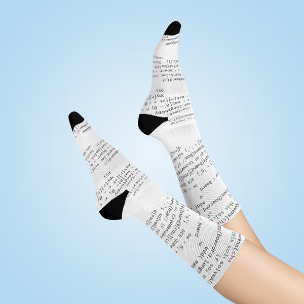 Programmer Socks - Etsy