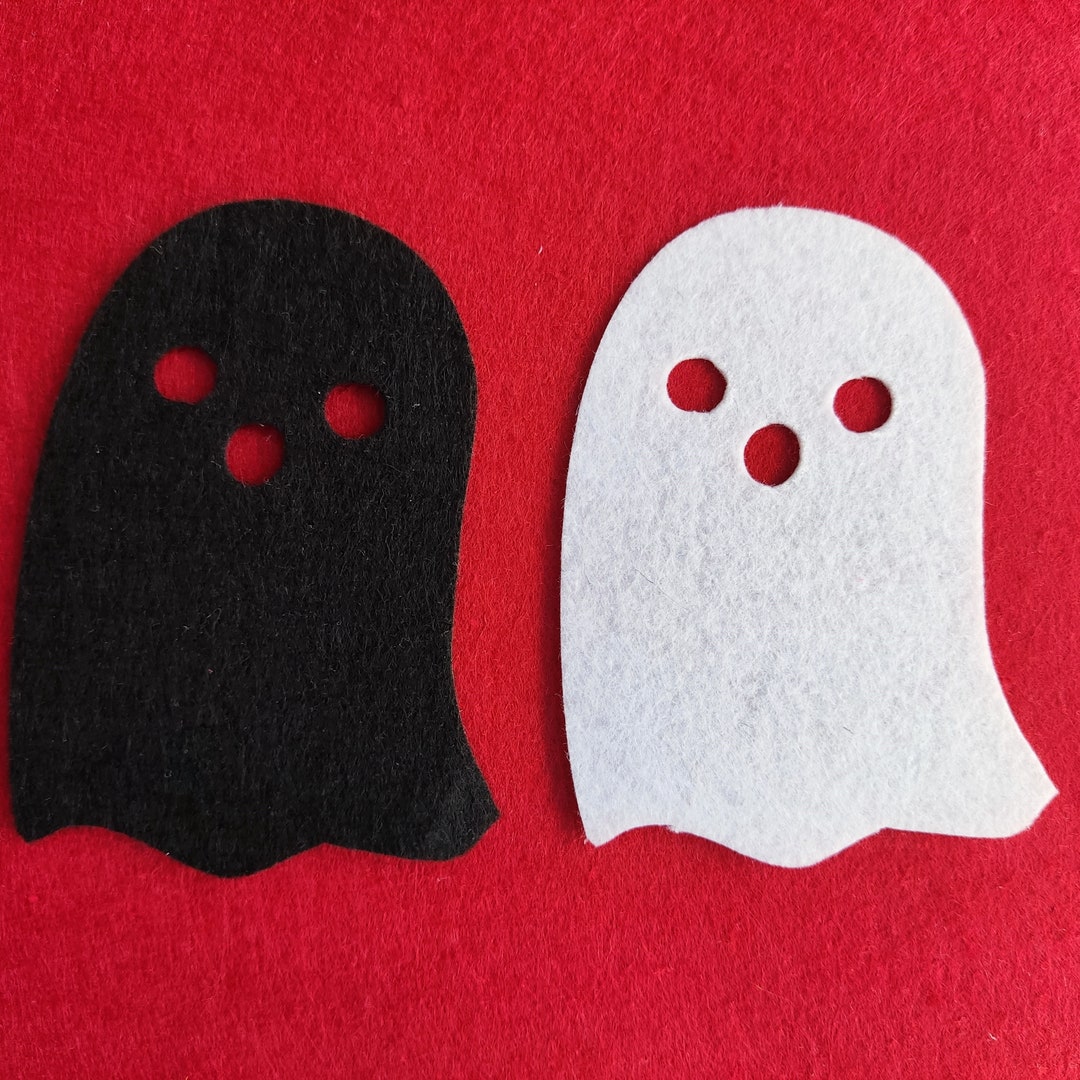 Die Cut Felt Ghosts Felt Craft Supplies Ghosts for Sewing Craft ...