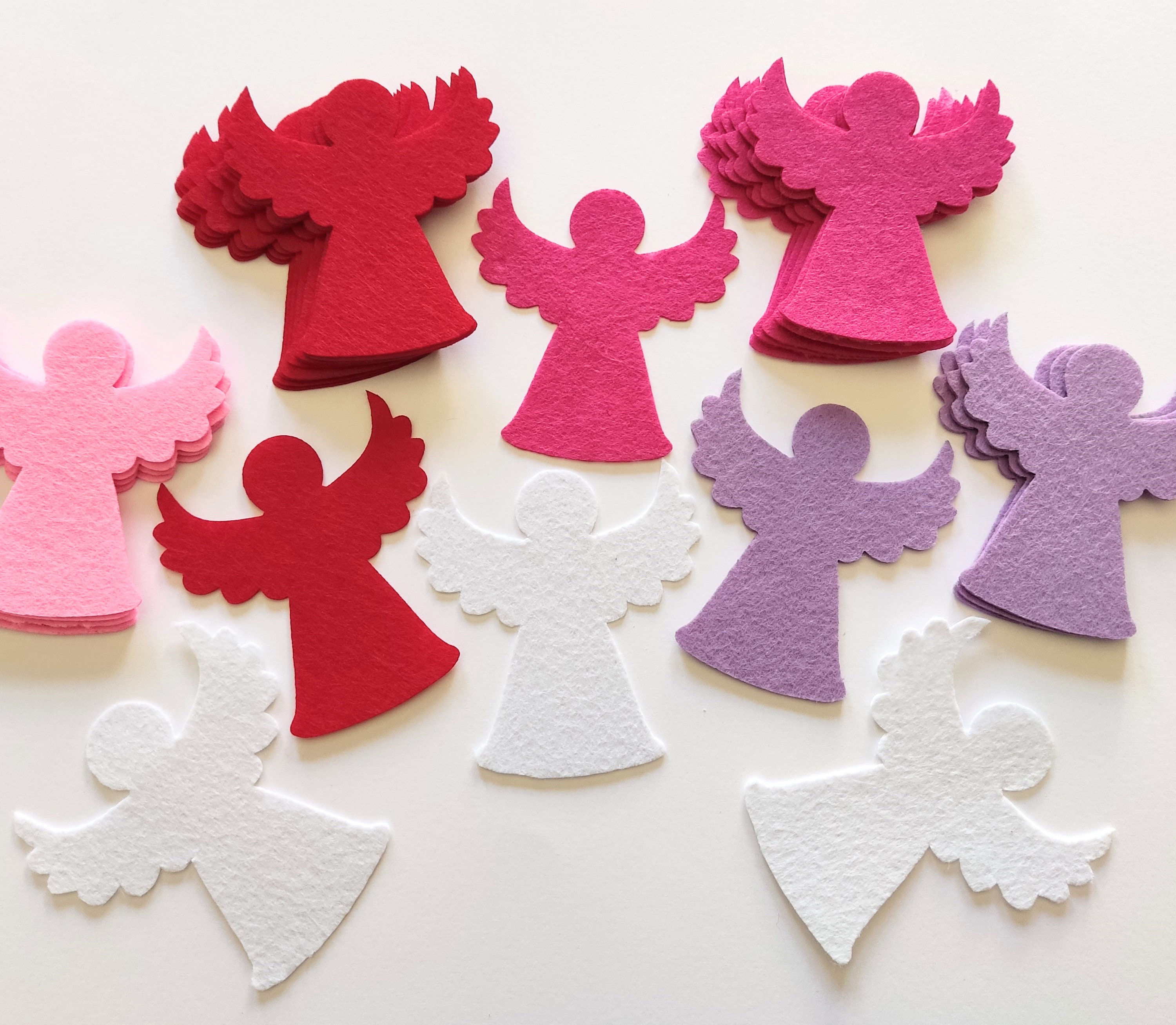 Die Cut Felt Angel Felt Craft Supplies Easter Angel Sewing Craft ...