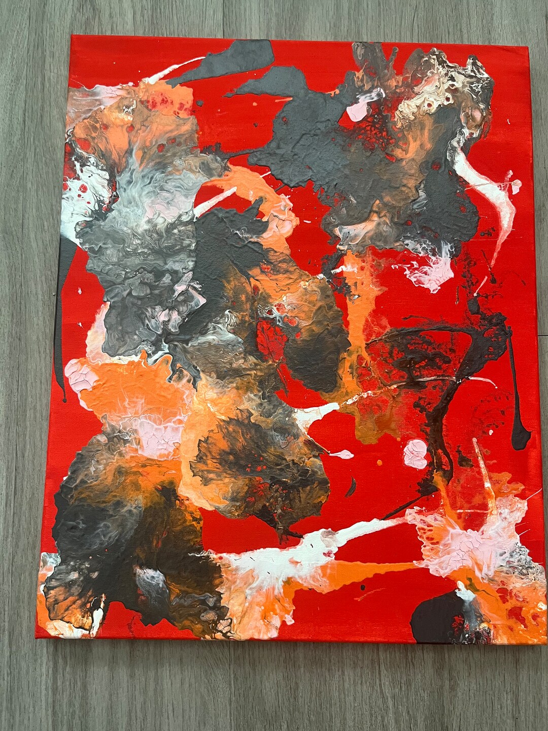 Acrylic Painting Wall Decor Artwork - Etsy