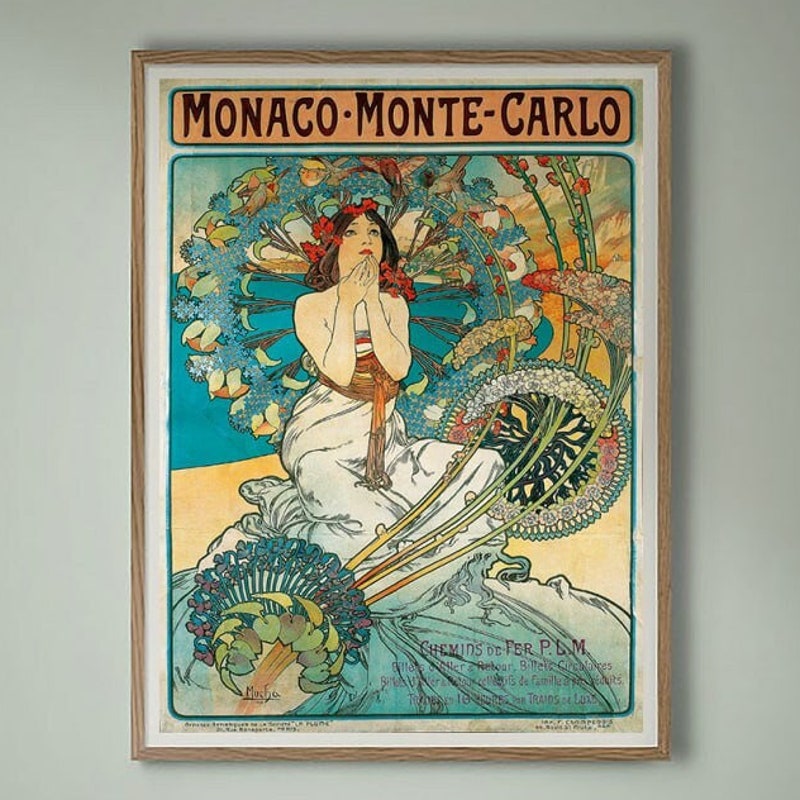 Mucha Poster - Etsy