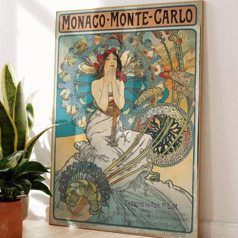 Mucha Poster - Etsy
