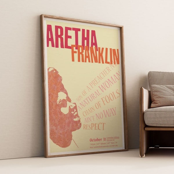 Aretha Franklin Art - Etsy