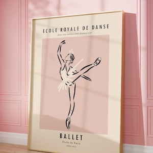 Ballerina Print, Ballet Poster, Royal Ballet of Paris, HIGH QUALITY ...