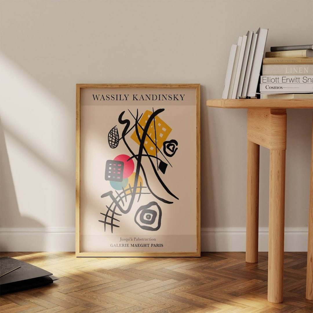 Kandinsky Exhibition Poster Kandinsky Print HIGH QUALITY - Etsy