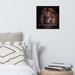 True Leaders Lion Poster| Inspirational Quote Poster | Leadership Wall ...