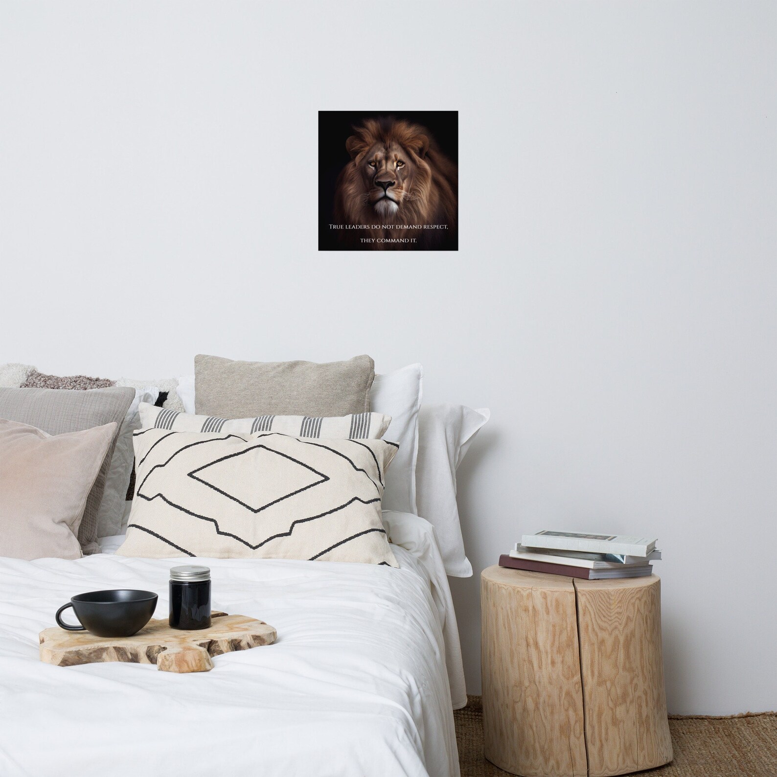 True Leaders Lion Poster| Inspirational Quote Poster | Leadership Wall ...