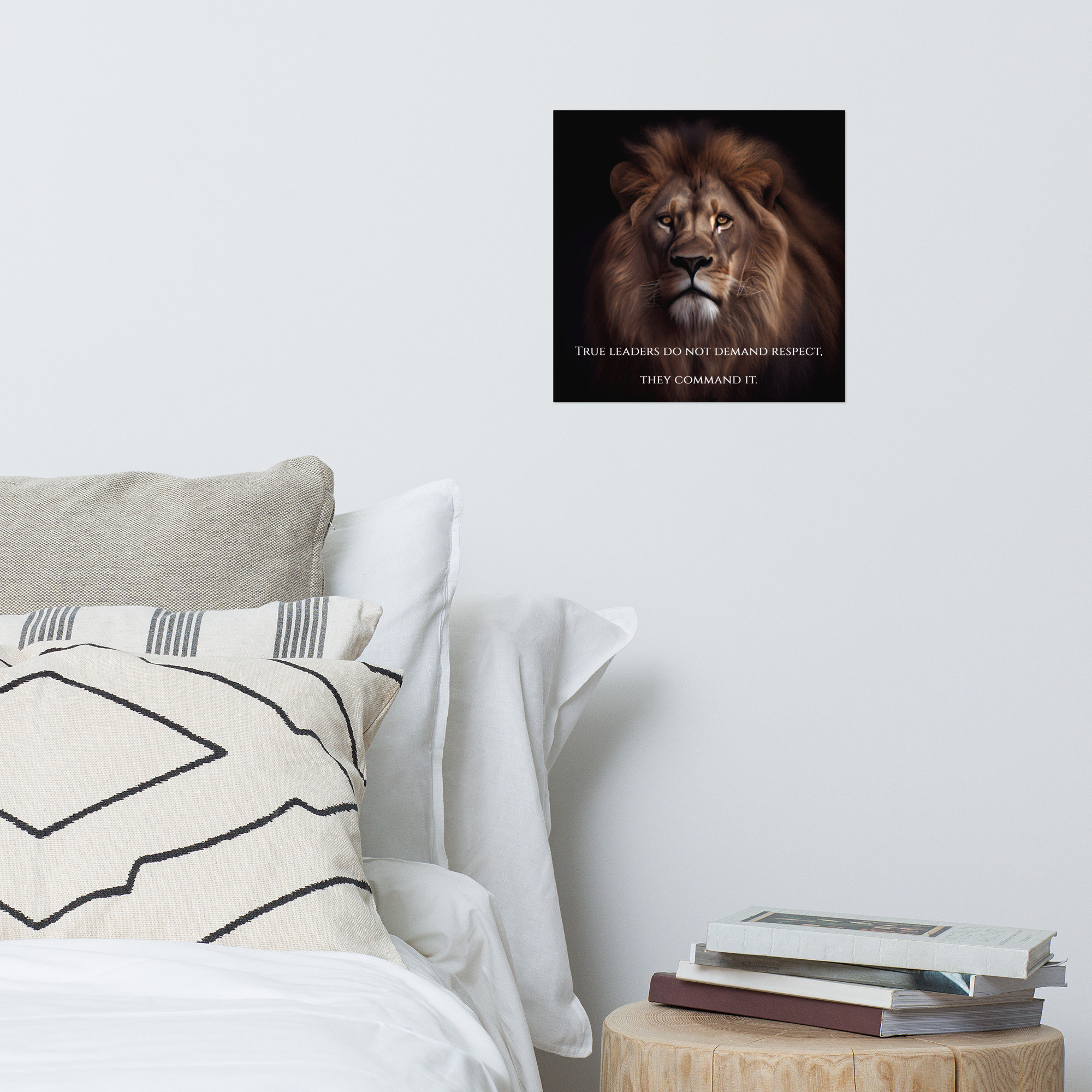 True Leaders Lion Poster| Inspirational Quote Poster | Leadership Wall ...