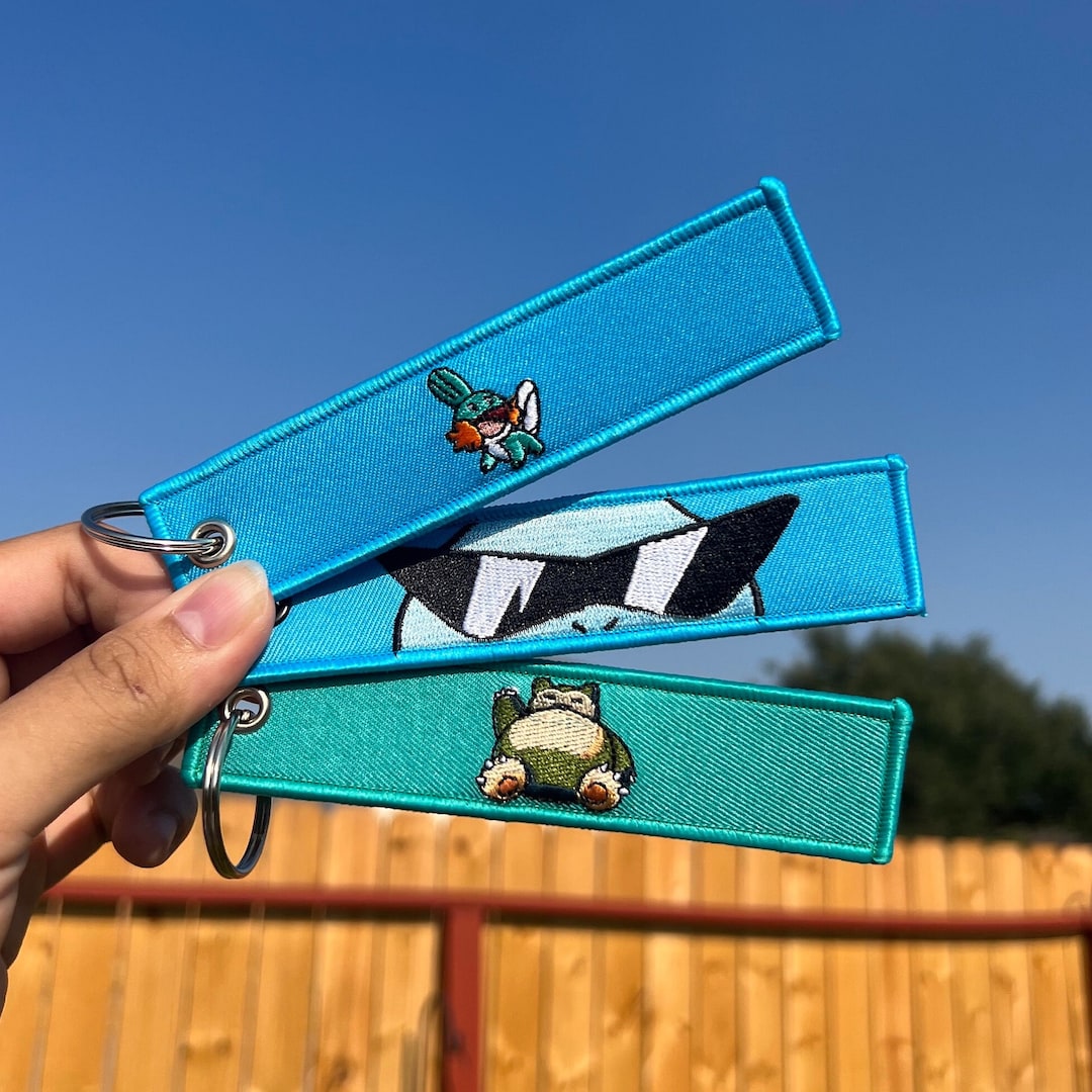 Mudkip Squirtle & Snorlax Keychain Bundle - Etsy