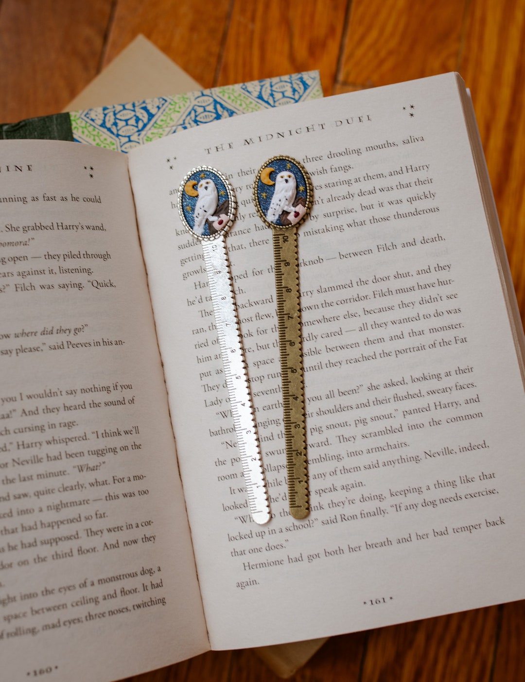 Hedwig Bookmarks Harry Potter Inspired Book Lovers - Etsy