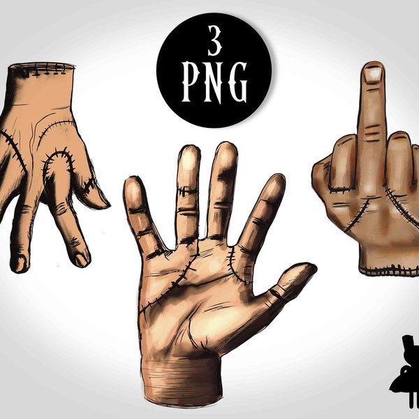 Wednesday Thing Finger - Etsy