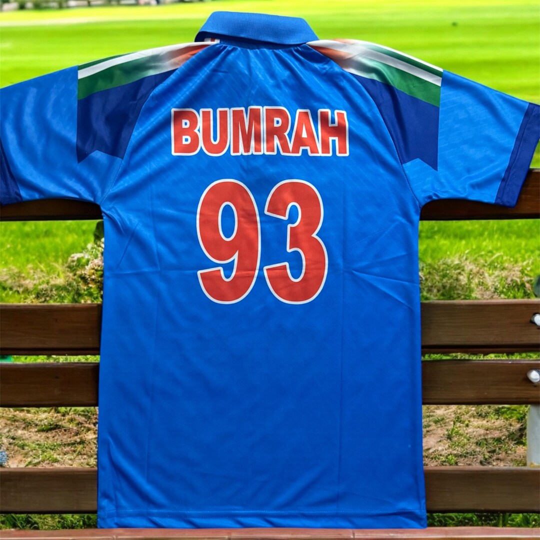 Bumrah Indian Cricket Fan Jersey for Kids - Etsy