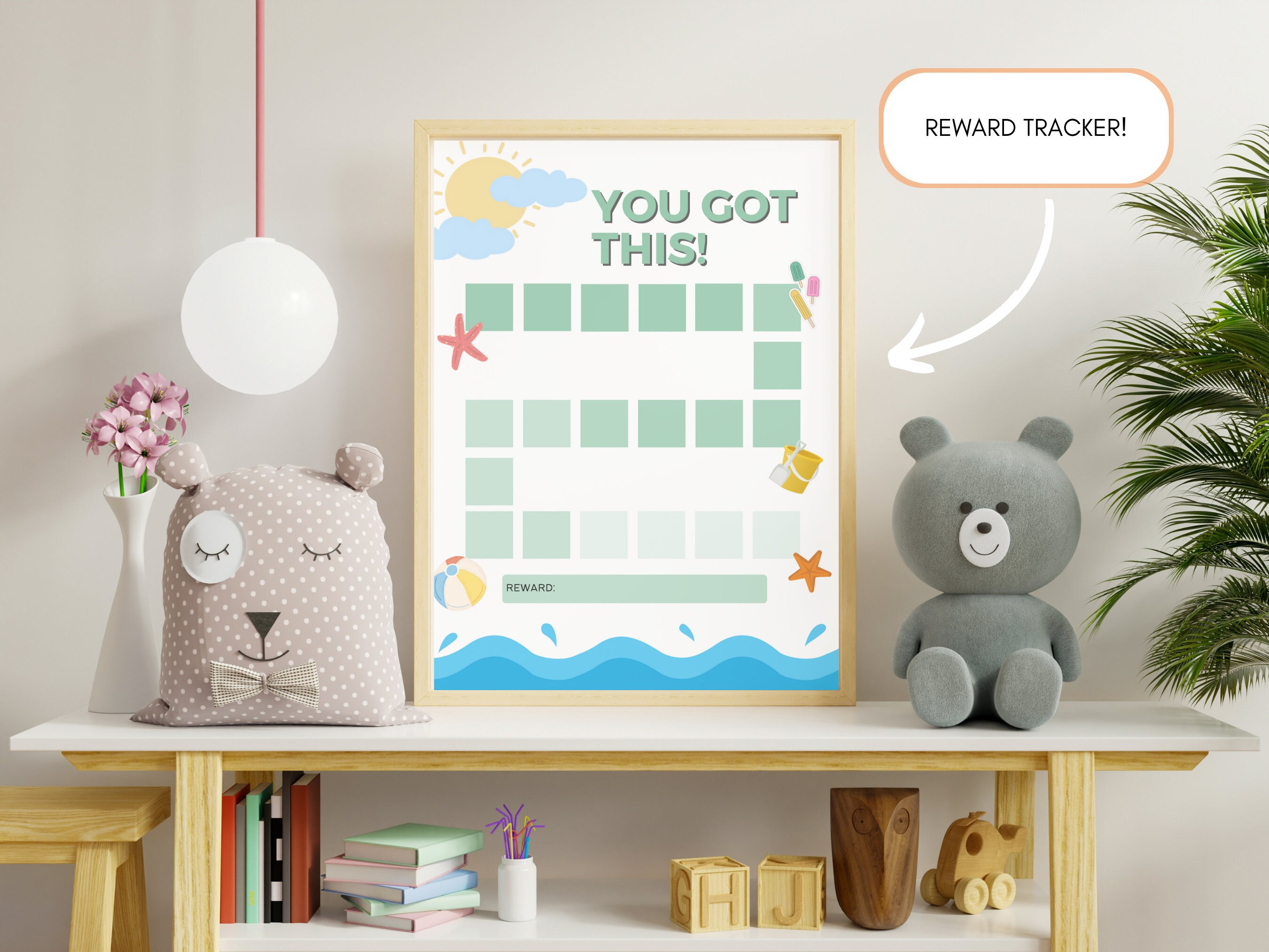 Kids Chore Chart Bundle, Printable Daily School Routine, Reward Chart ...