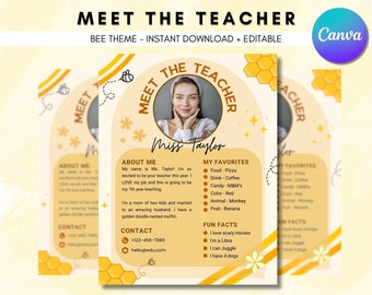 Meet the Teacher Editable, Sea Classroom Decor, Back to School Flyer ...