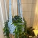 Vintage Blue Hanging Basket - Etsy