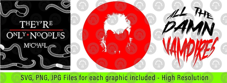 The Lost Boys Art, SVG, PNG, EPS for Cricut, Digital Graphics, Cookie ...