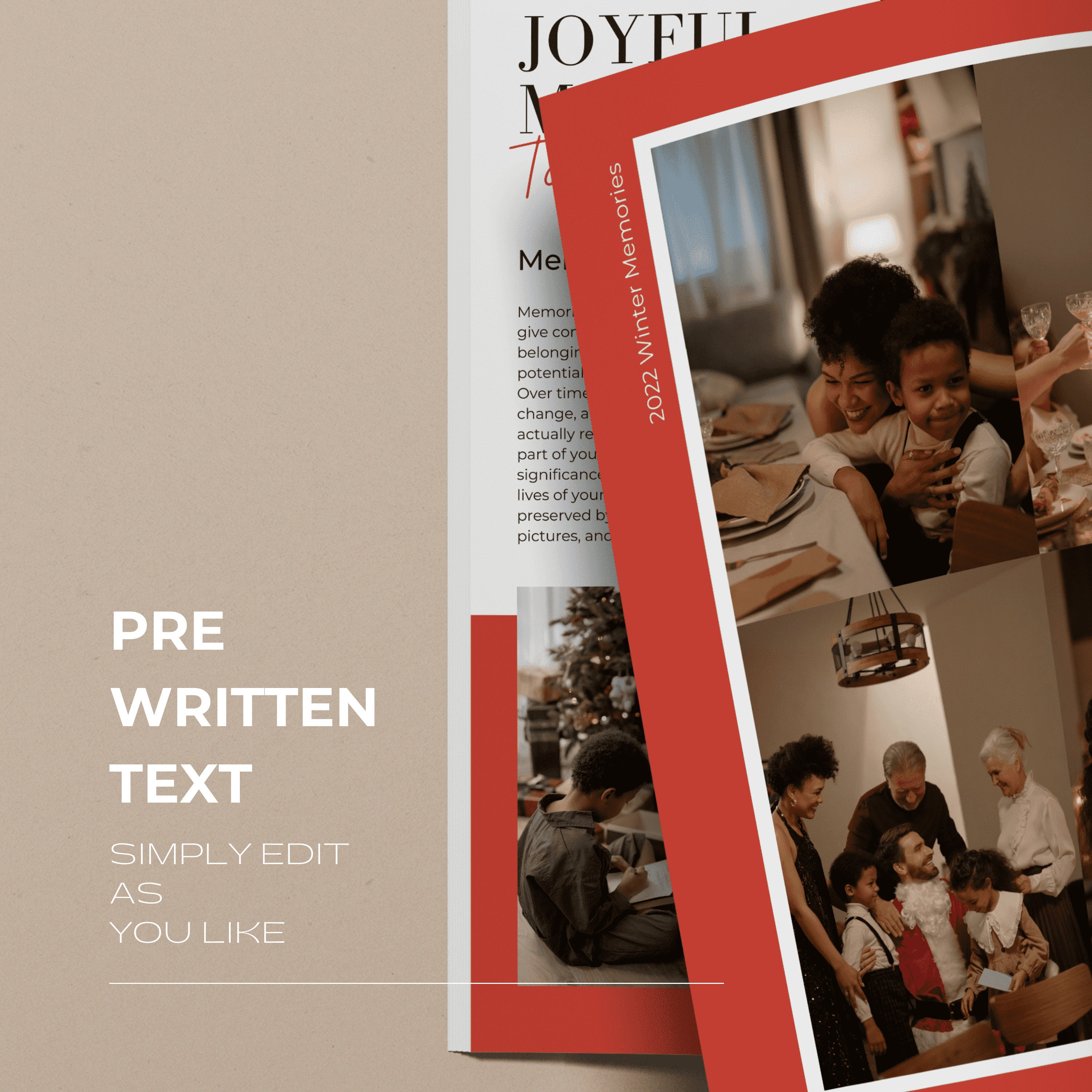 Editable Canva Template for Personalized Magazine, Personalized ...