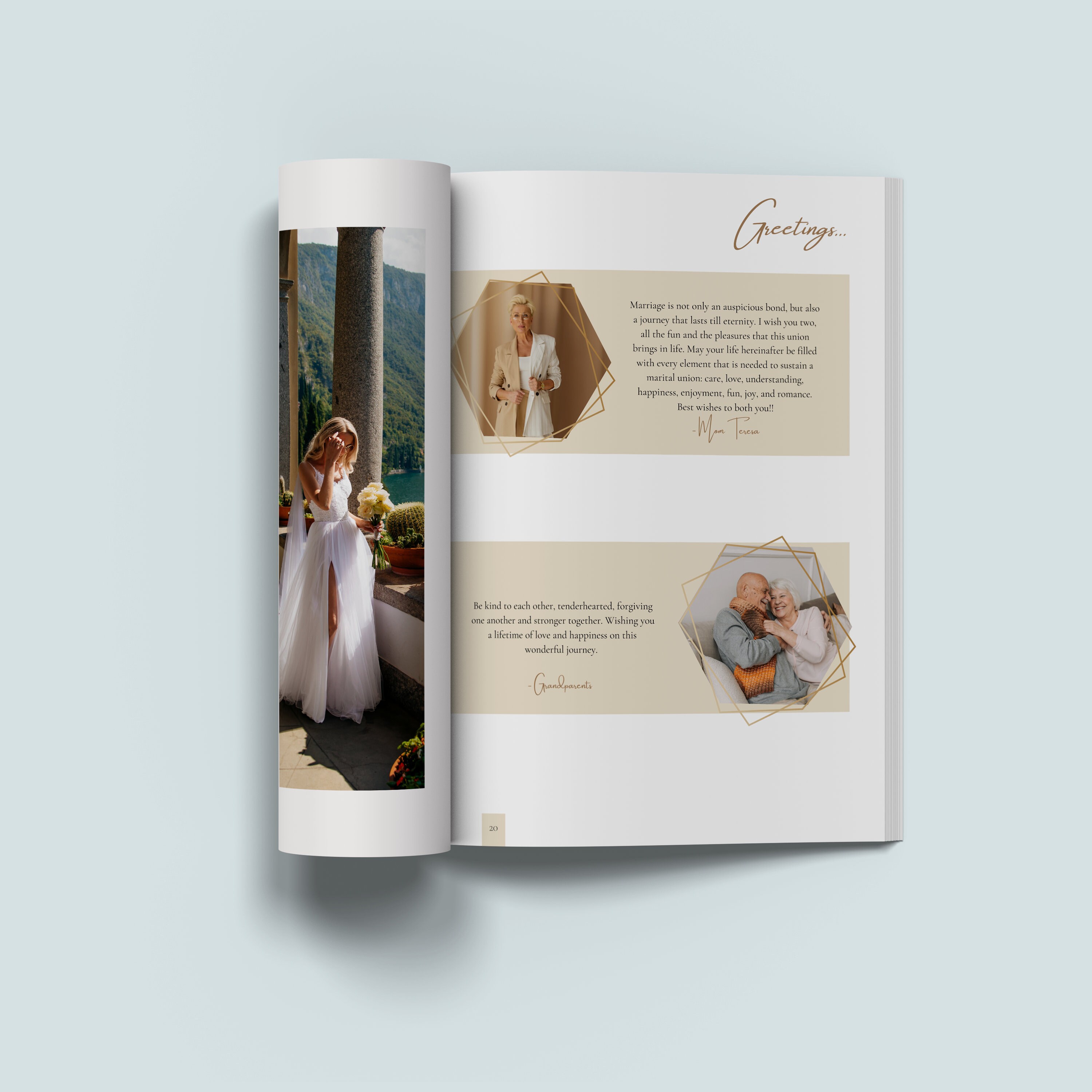 1st Wedding Anniversary Gift, Wedding Magazine, Printable Paper ...