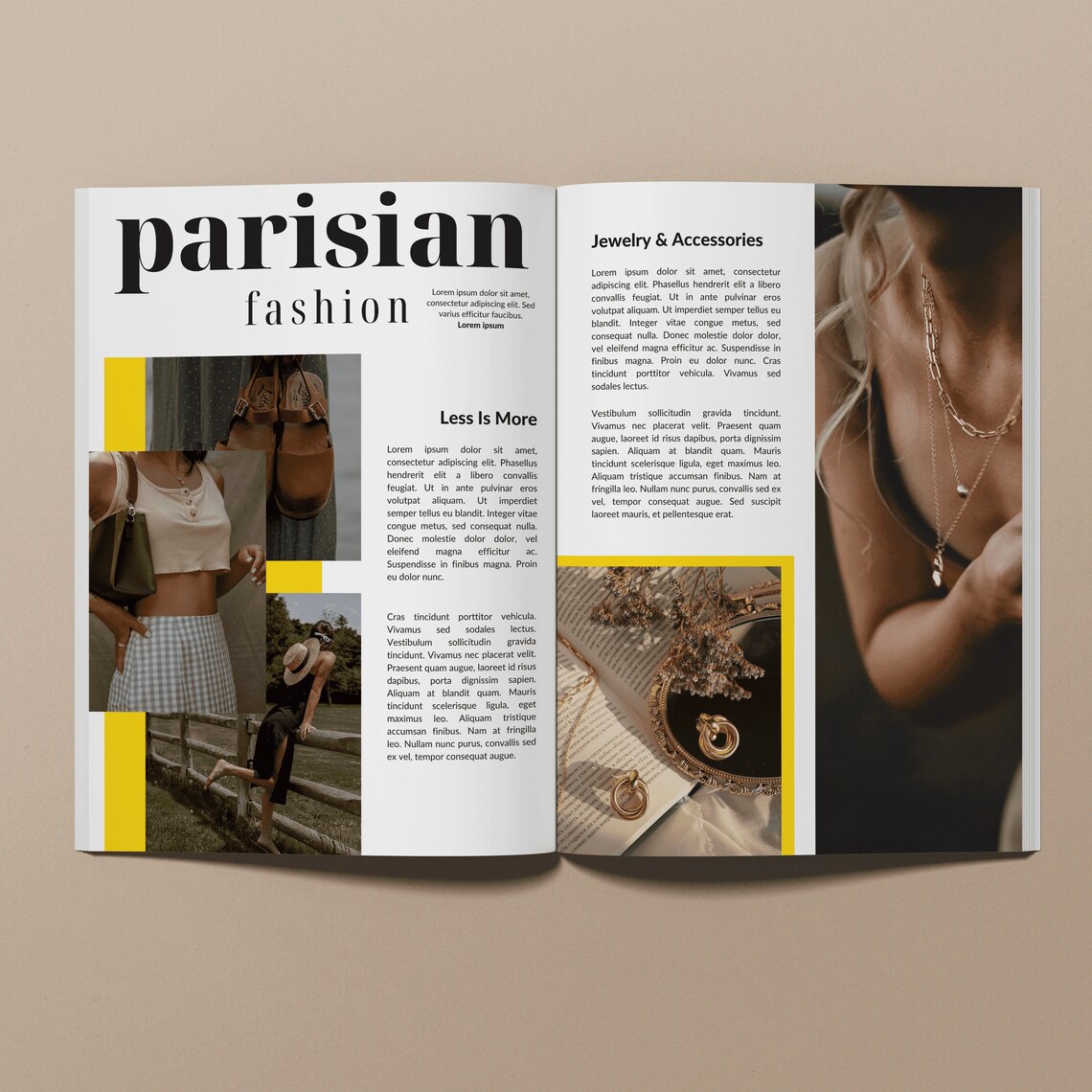Fashion Magazine Canva Magazine Template Gift Idea for - Etsy