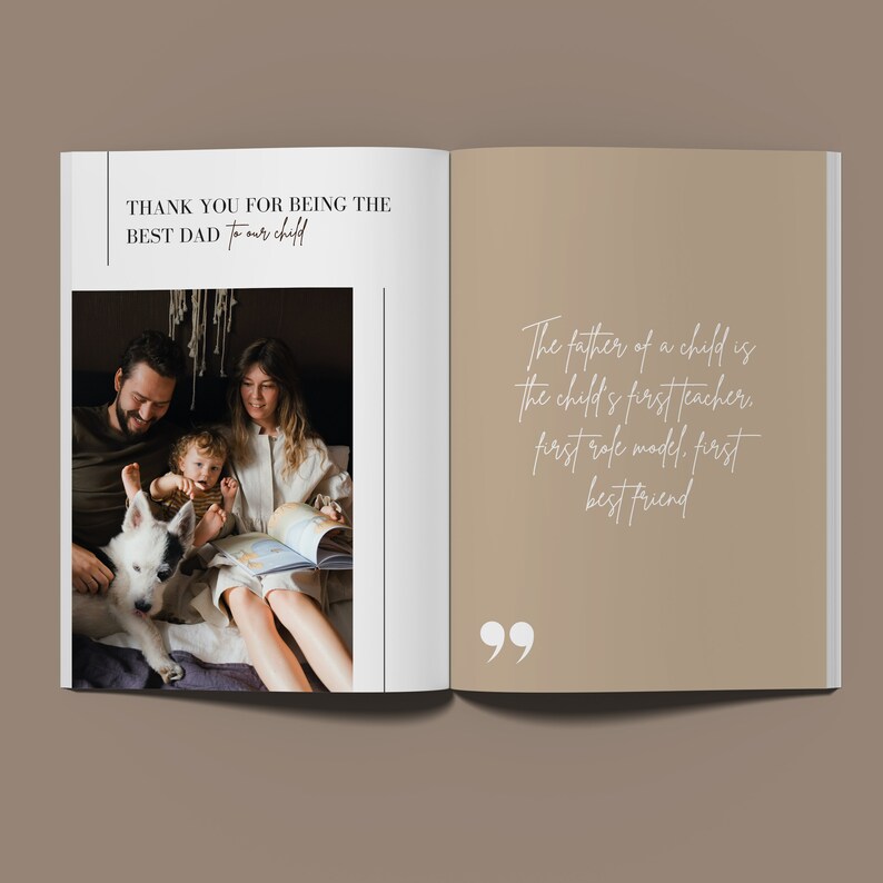 Father's Day Magazine, Father Day Gift From Kids, Gift for Dad 2023 ...