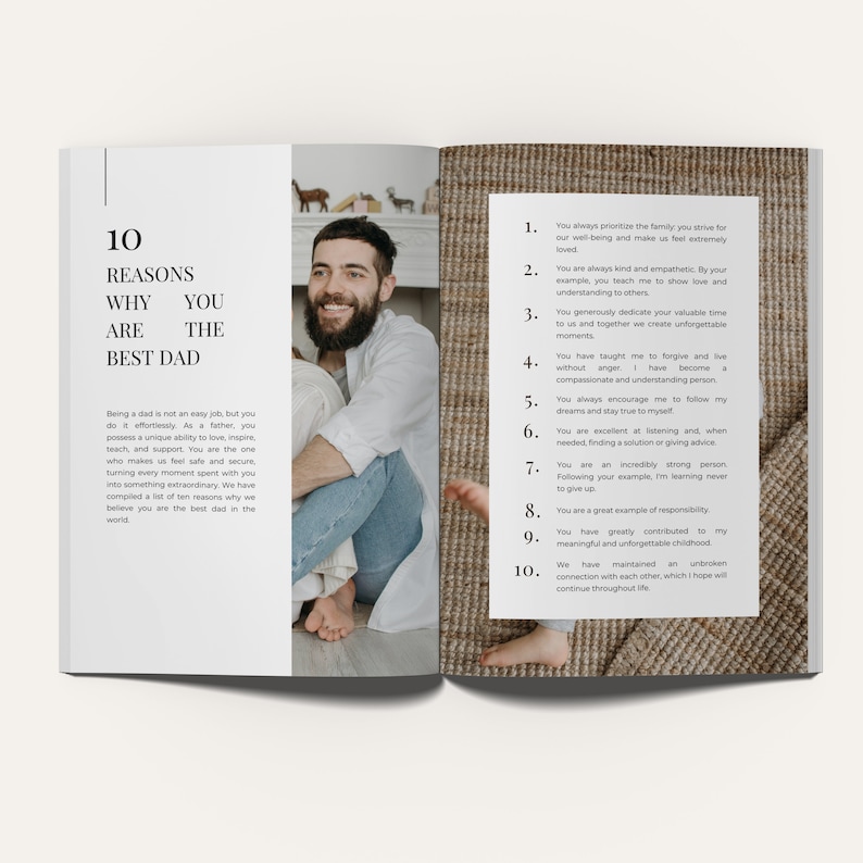 Father's Day Magazine, Father Gift From Kids, Gift for Dad 2023, Best ...