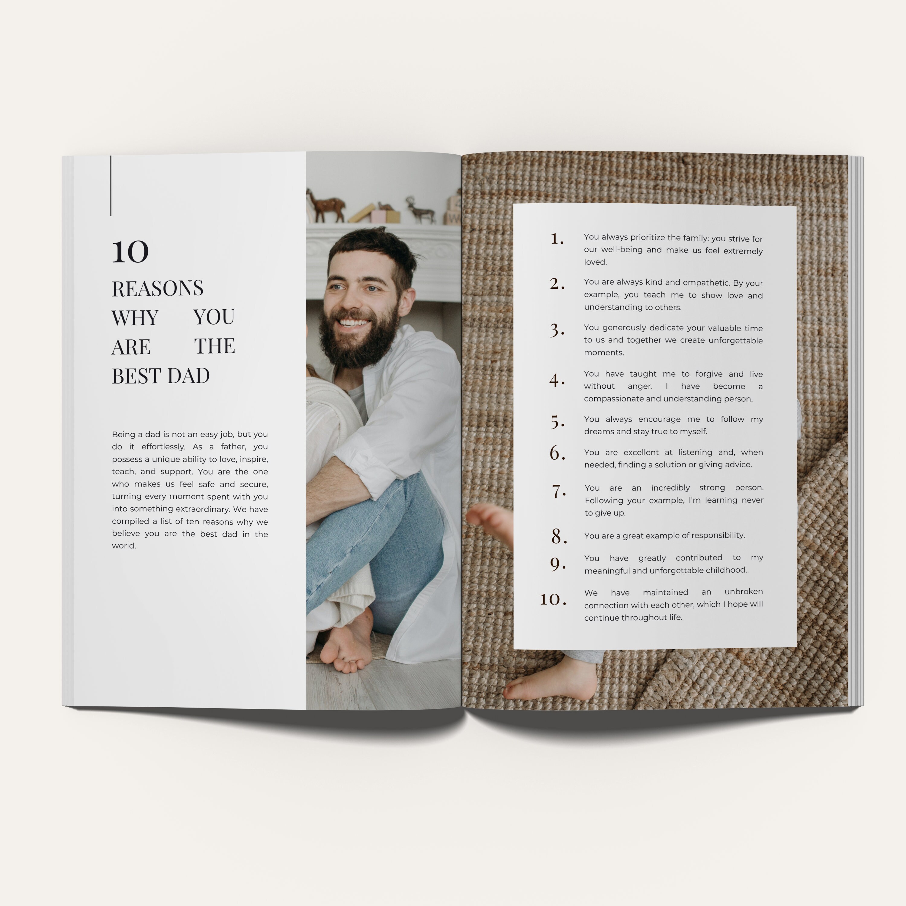 Father's Day Magazine, Father Gift From Kids, Gift for Dad 2023, Best ...