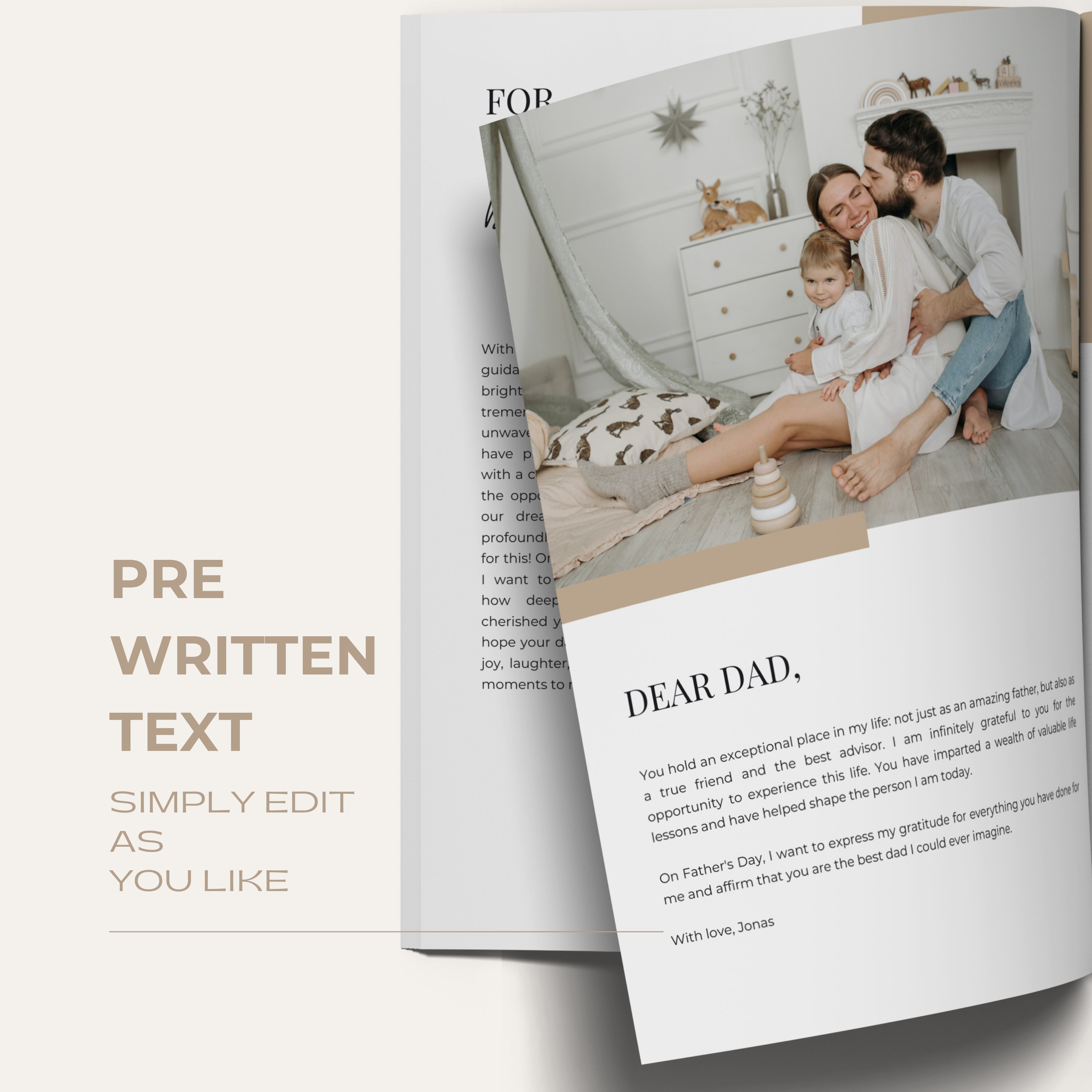 Father's Day Magazine, Father Gift From Kids, Gift for Dad 2023, Best ...