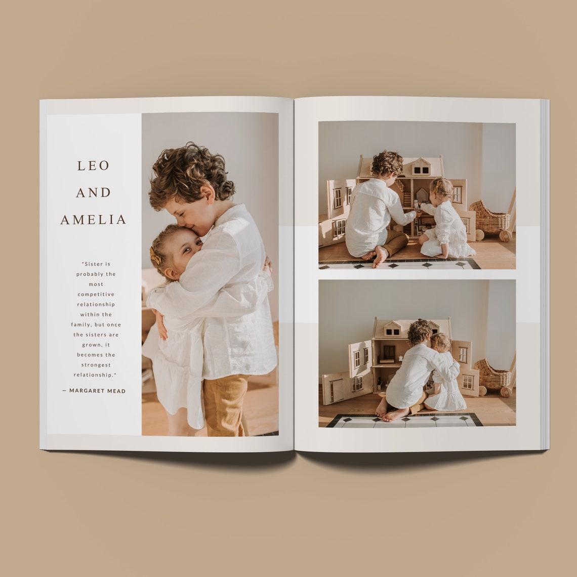 Editable Canva Template for Personalized Magazine - Etsy