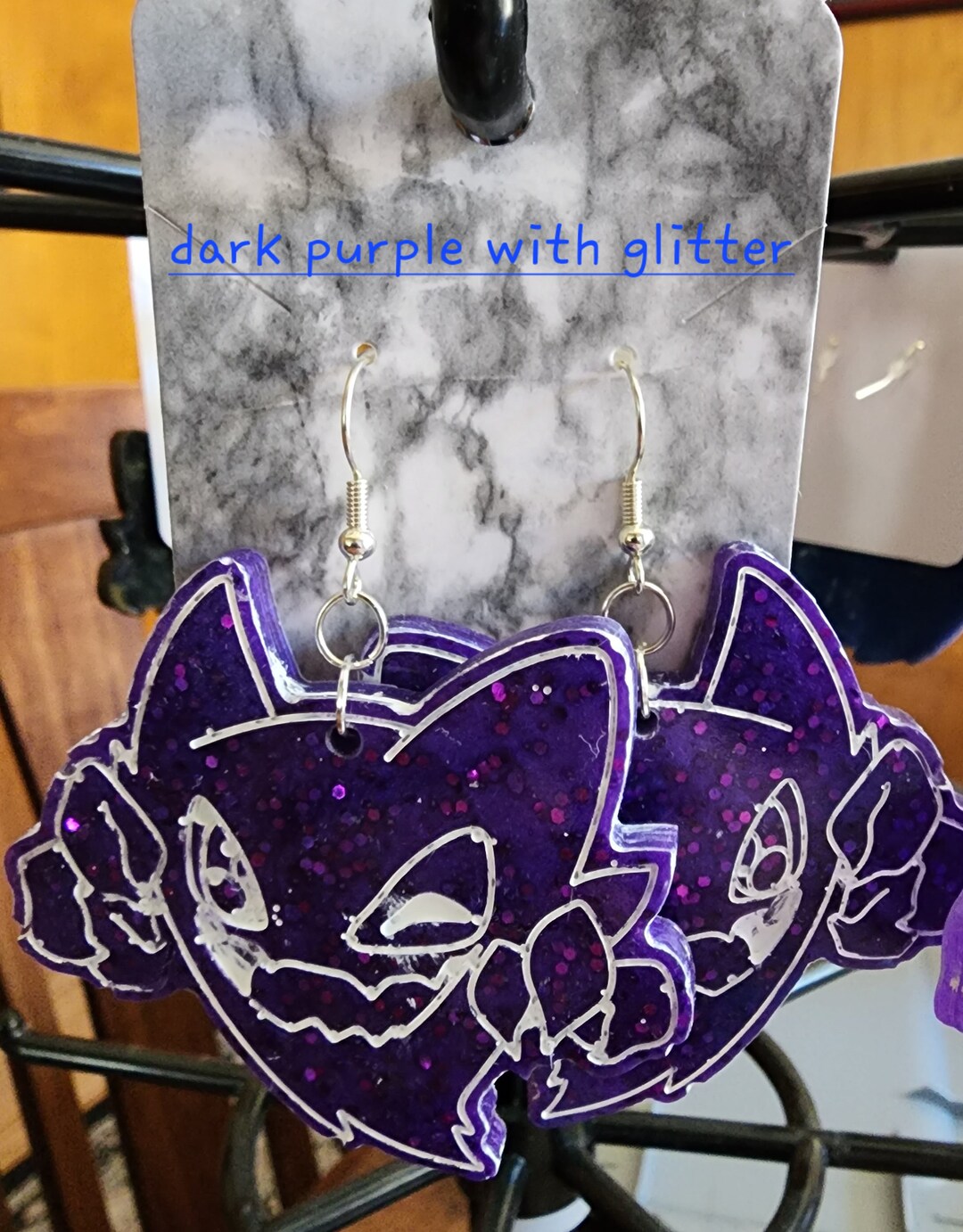 Haunter Earrings and Keychains - Etsy