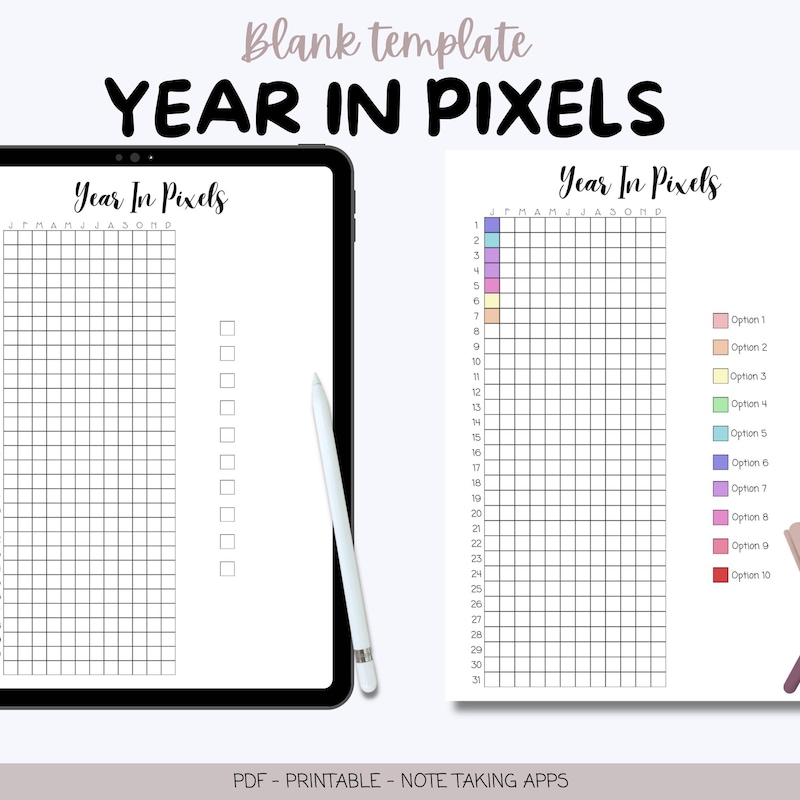 Digital Bullett Journal - Etsy