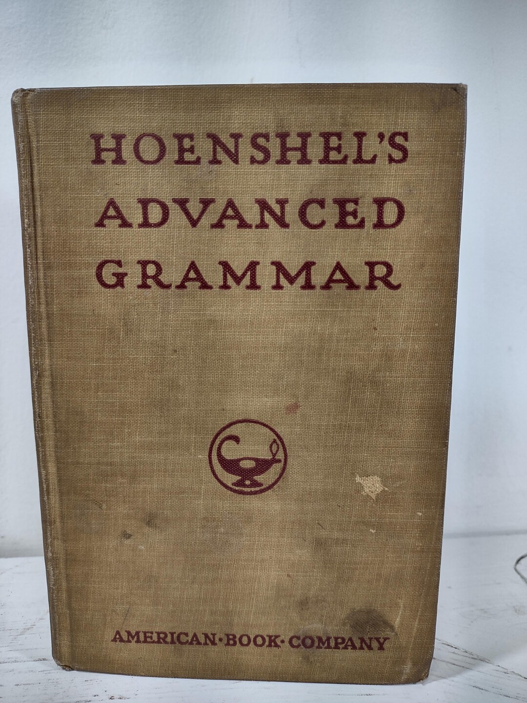 Hoenshel's Advanced Grammar- American Book Company- 1899 HC Antique - Etsy