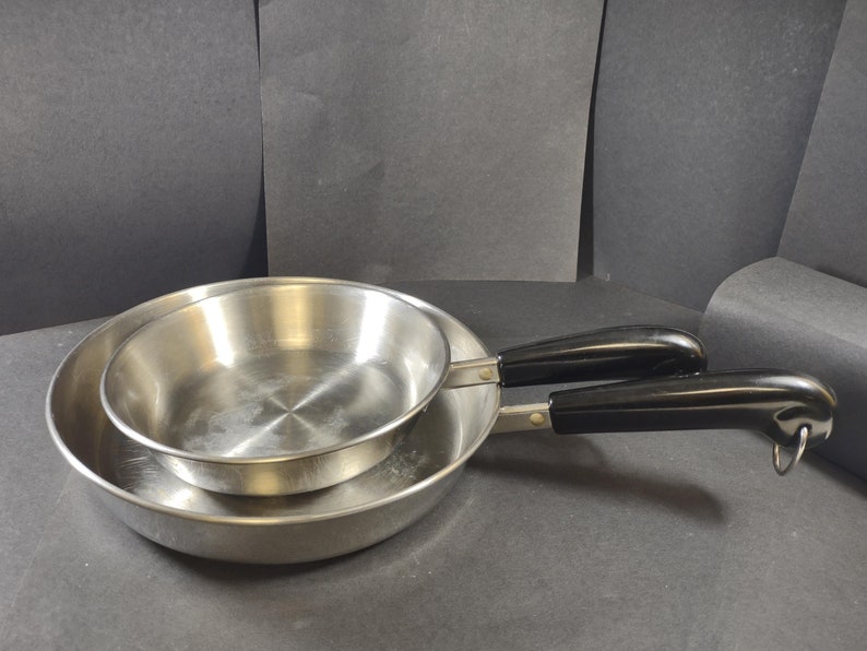 Vintage Revere Ware 5 and 7 Tri-ply Disc Bottom Stainless Steel ...