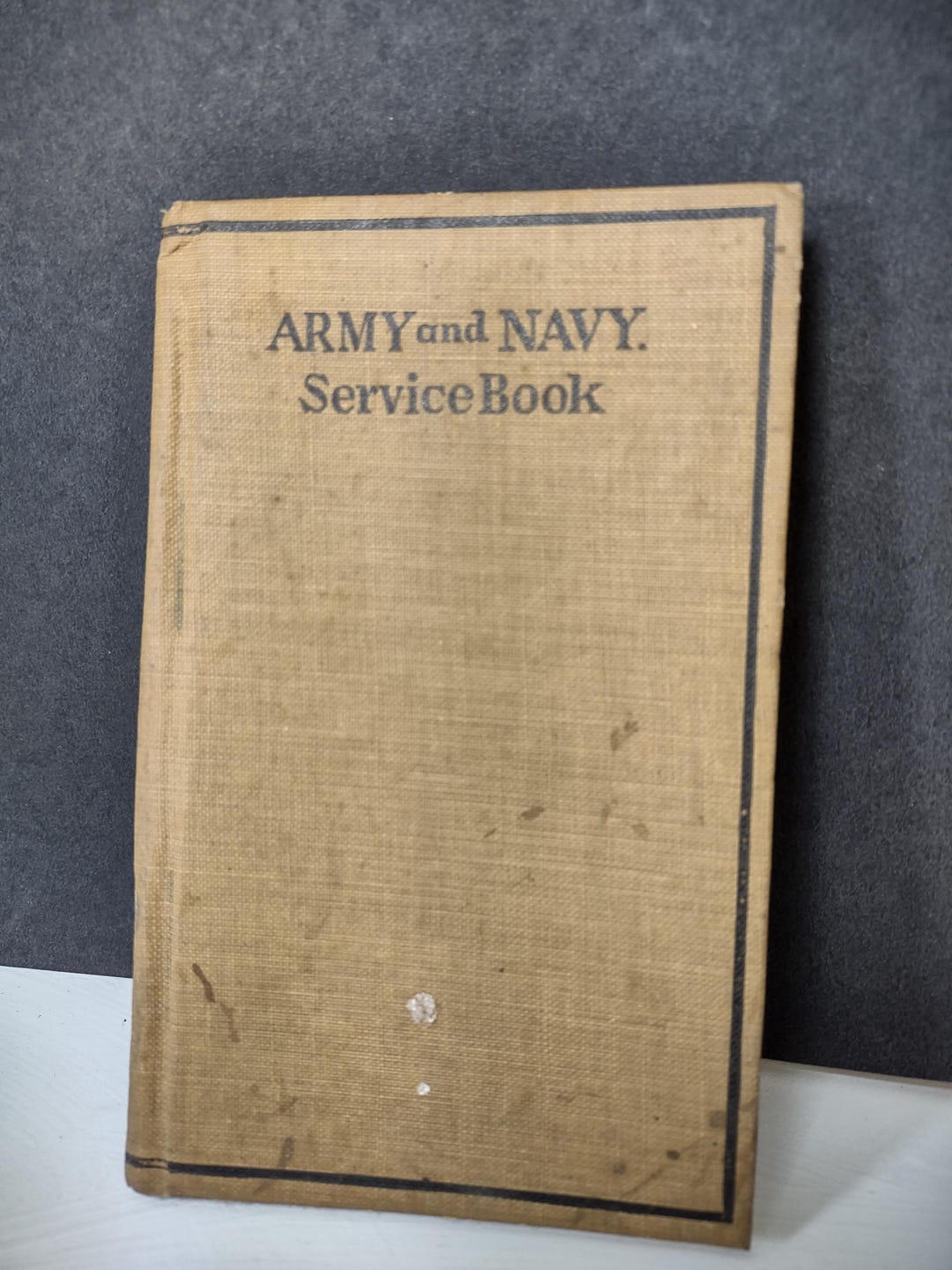 1917 WWI US Army and Navy Service Book 1918 Lutheran Church WWI ...