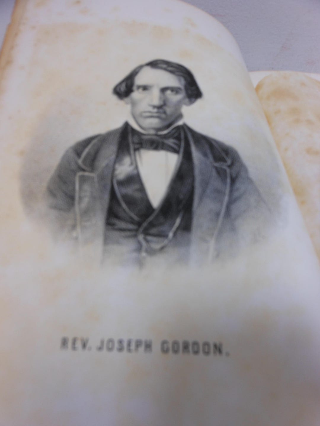 Antique 1860 "life of Rev. Joseph Gordon" - Rare Presbyterian Biography ...