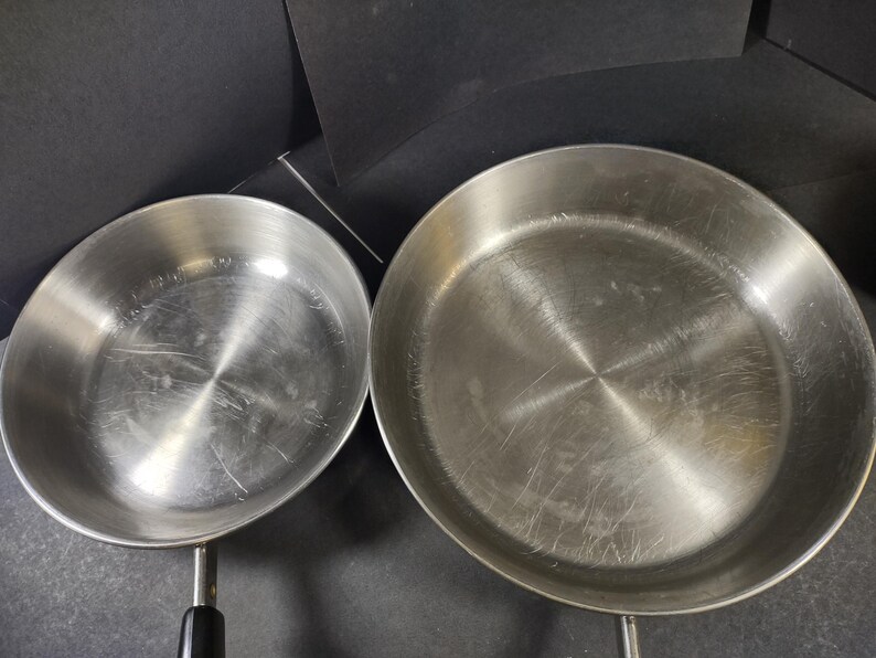 Vintage Revere Ware 5 and 7 Tri-ply Disc Bottom Stainless Steel ...