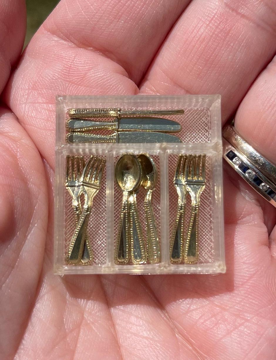 Dollhouse Miniature Drawer Organizer - Etsy